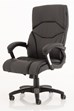 Black High Back Executive Leather Office Chair - Back Recline - Seat ...