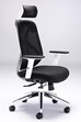 High Back Mesh Office Chair With Headrest - Deeply Padded Seat - Maldini