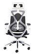 High Back Mesh Office Chair With Headrest - Deeply Padded Seat - Maldini