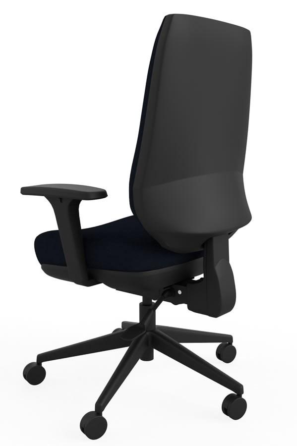 Red Ergo Flex Ergonomic Chair- Height Adjustable Back & Seat