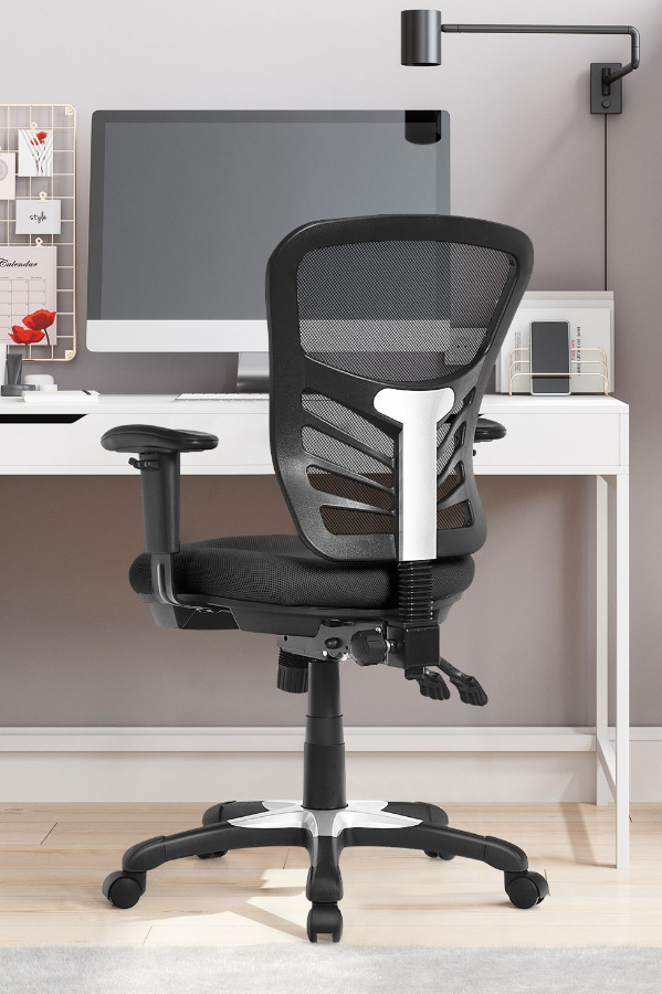 Marham Heavy Duty Ergonomic Mesh Office Chair 3 Paddle Control