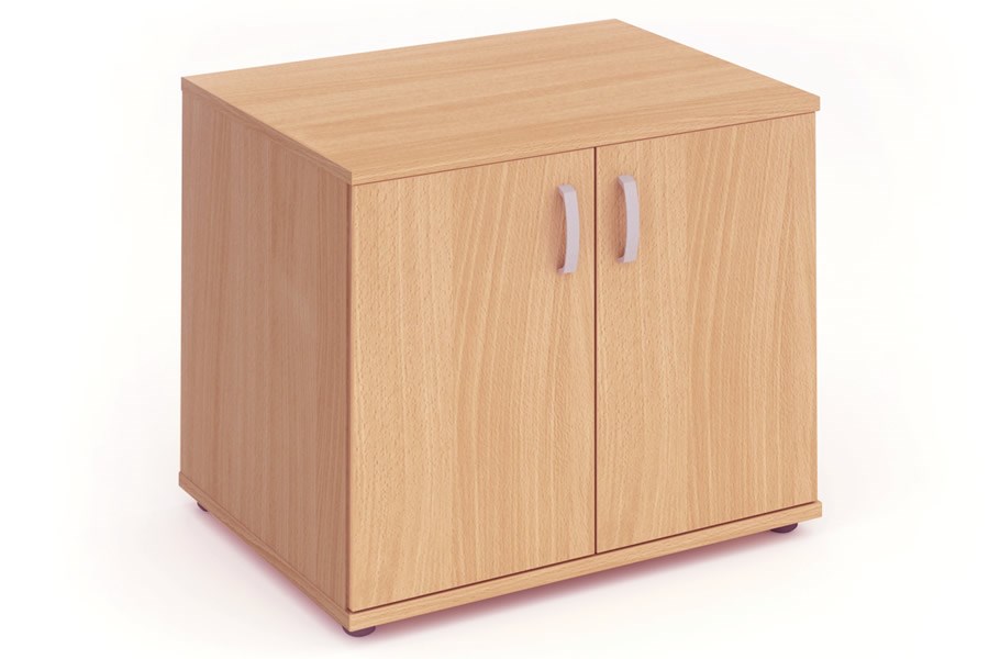 Beech Cupboard With Full Length Doors - Price Point