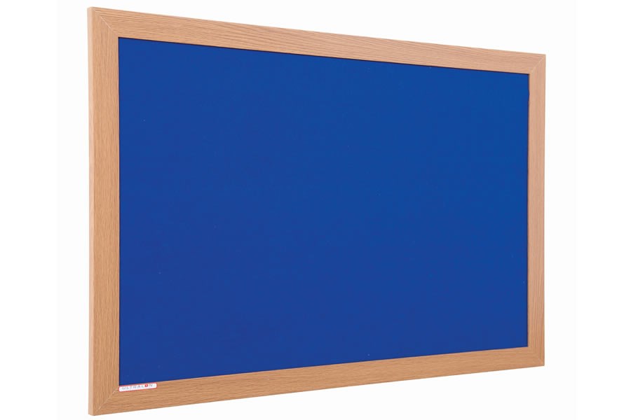 Wood Effect Noticeboard - 4 Colours - 5 Sizes - Eco Friendly