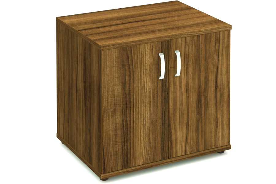 Nova Walnut Desk High Office Cupboard